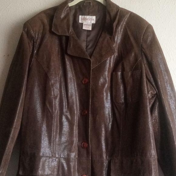 Venezia | Jackets & Coats | Vintage Venezia Leather Jacket | Poshmark